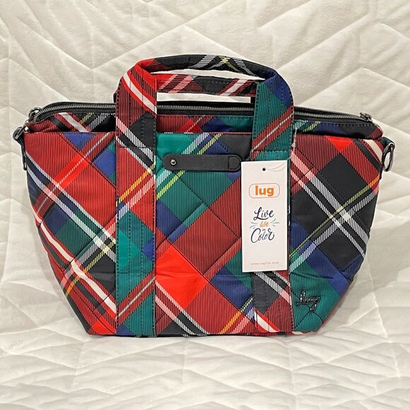 lug | Bags | Lug Rare Dory Crossbody Bag Tartan Plaid Nwt | Poshmark
